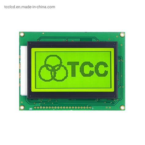 20 Pin 128X64 Monochrome Graphic LCD Display 8 Bit Parallel Stn LCD Display Module 128X64 LCD