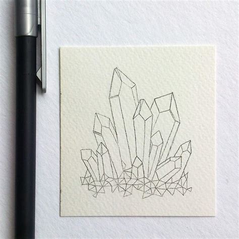 How To Draw A Crystal In Steps Tutorial Art Amino