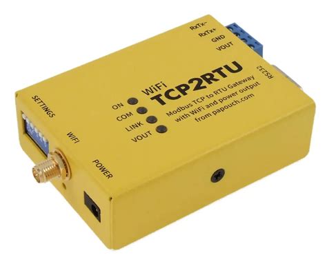 Tcp2rtu Wifi Modbus Tcp To Rtu Ascii Converter Tcp2rtuwifieu