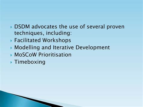 dynamic system development method ppt