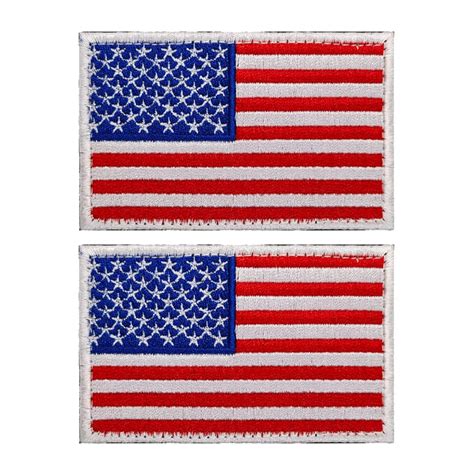 Magapro 2 Pcs American Patch American Flag Patches For