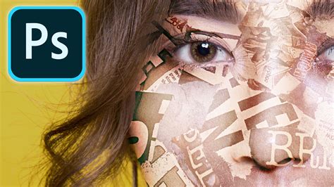 How To Add A Texture To A Face In Photoshop Displacement Mapping And Wrapping Textures
