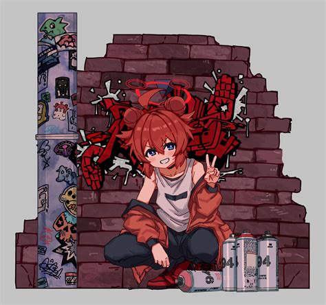 Maki Blue Archive Drawn By Pusen Puuu Sen555 Danbooru