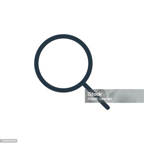 Ui 개념에서 아이콘 벡터를 검색합니다 검색 편집 가능한 스트로크의 얇은 선 그림입니다 웹 및 모바일 앱 로고 인쇄 미디어에