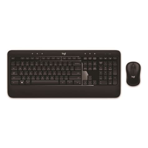 Advanced Wireless Mouse And Keyboard Combo 2 4 GHz Frequency 33 Ft Wireless Range Black