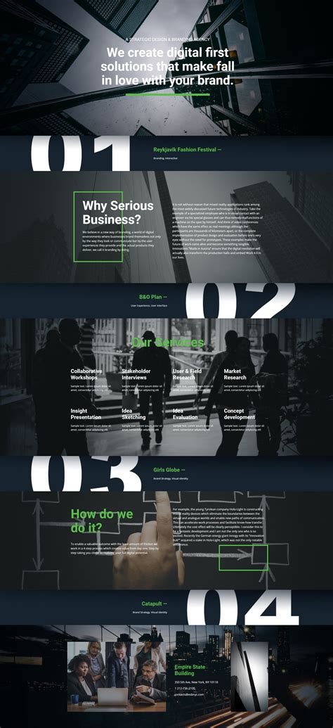 Free Template By Nicepage Builder On Behance