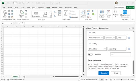 Access Live Odoo Data In Excel Desktop Through Connect Spreadsheets