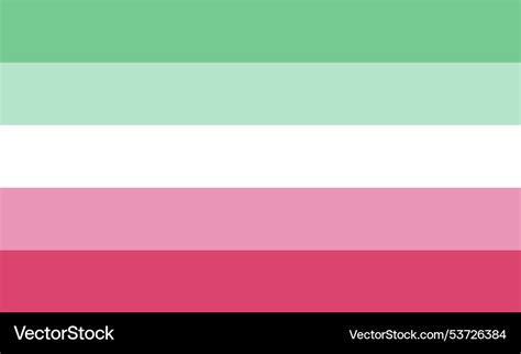 Abrosexual Flag Royalty Free Vector Image Vectorstock