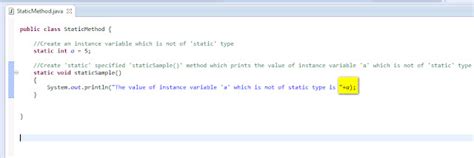 selenium by arun 88 static methods can only access static varaibles