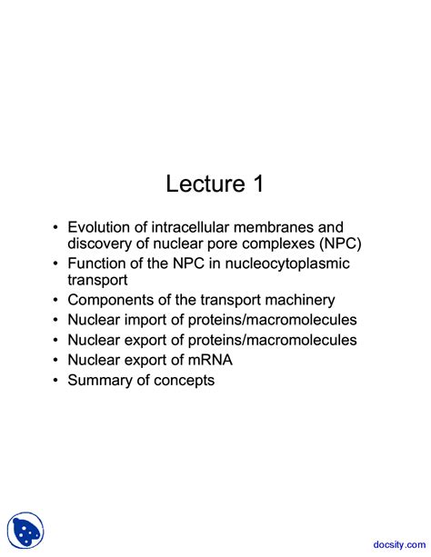 Evolution Macromolecular Machines Lecture Slides Docsity