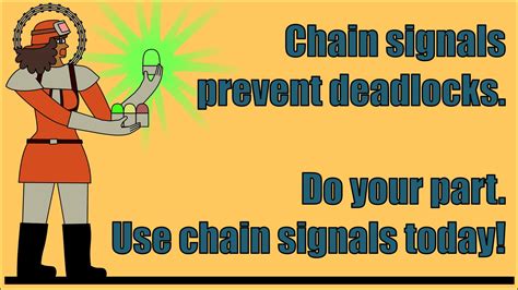 Chain Signals Prevent Deadlocks Rfactorio