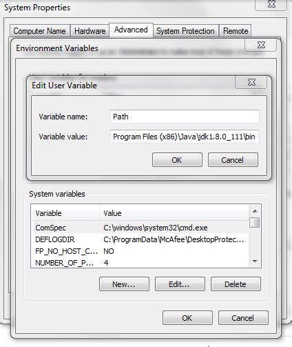 Java Javahome The System Cannot Find The Path Specified Stack Overflow