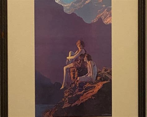 Contentment By Maxfield Parrish Etsy