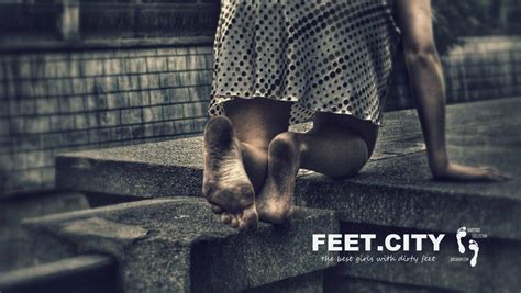 Barefoot Bicycle Girl By Feet City 7 By Bocukom On Deviantart