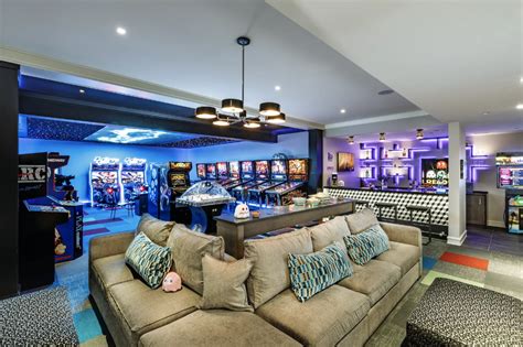 Arcade Room With Bar Home Decor Room Decor Media Room Home Arcade
