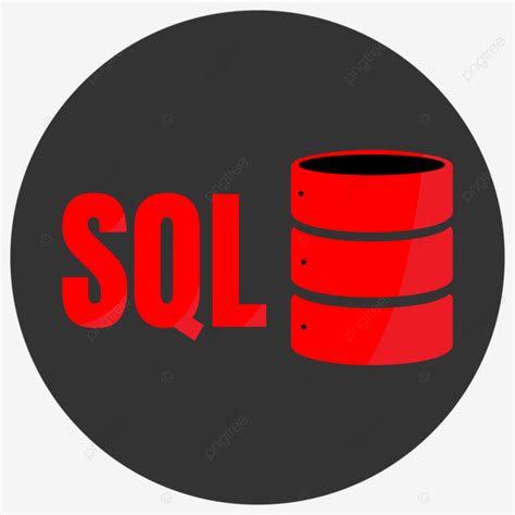 Uiux App Icon Design For Sql Database Cloud Database Sql Simple PNG Transparent Image And