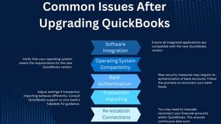 QuickBooks Bank Feed Not Working After Upgrade Pptx