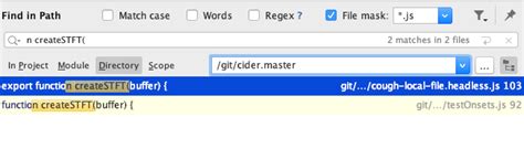 how to use the find in path options in intellij stack overflow
