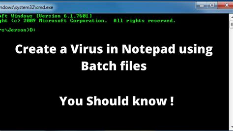Create A I Love You Virus Using Notepad Cmd Hacks 2020 Youtube