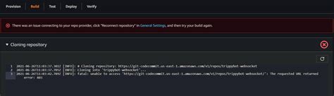 Not Able To Deploy From Aws Amplify From Codecommit Getting Error At Build Stage · Issue 2004