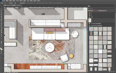 【设计师彩平专用】30种高级感彩平配色体系ps预设及材质预设插件（第二季） 室内设计 拓者设计吧