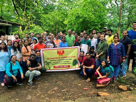 Shubham Ingale On Linkedin Ultratechcement Panvelplantationdrive Greeninitiative