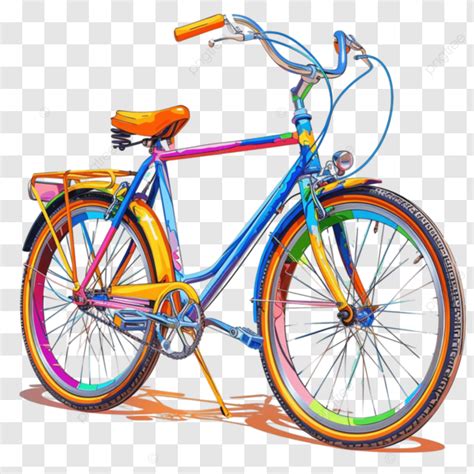 무지개 테두리가 있는 다채로운 팝 아트 자전거 클립 아트 팝 아트 자전거 클립 아트 무지개 테두리 Png 일러스트 및 이미지 에 대한 무료 다운로드 Pngtree