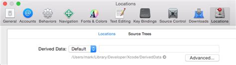 Xcode6 Xcode Deriveddata Folder Stack Overflow