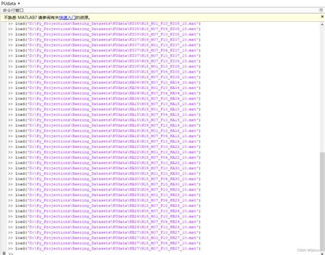 将pu（帕德博恩）数据集处理为csv并绘制时频图 Pu数据集 Csdn博客