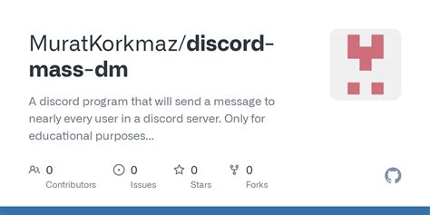 Discord Mass Dmmainpy At Main · Muratkorkmazdiscord Mass Dm · Github
