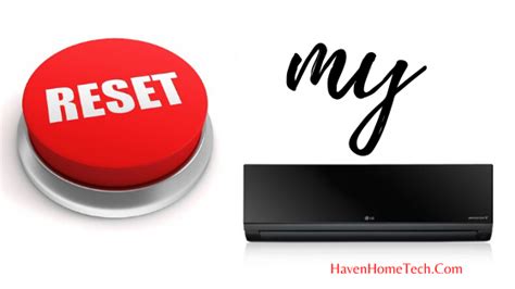 How Do I Reset My Air Conditioning Unit