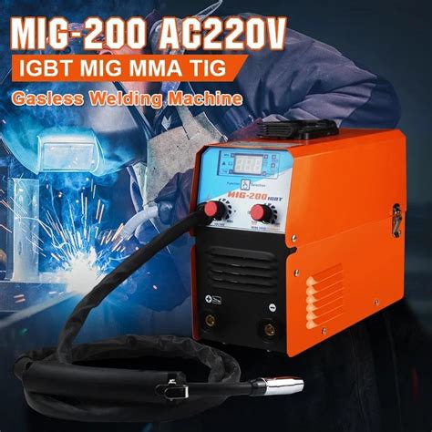 Migmmatig 200a 3 In 1 시너지 용접 기계 반자동 가변 전류 인버터 Tig 아르곤 아크 가스 리스 Mig 용접기 Aliexpress