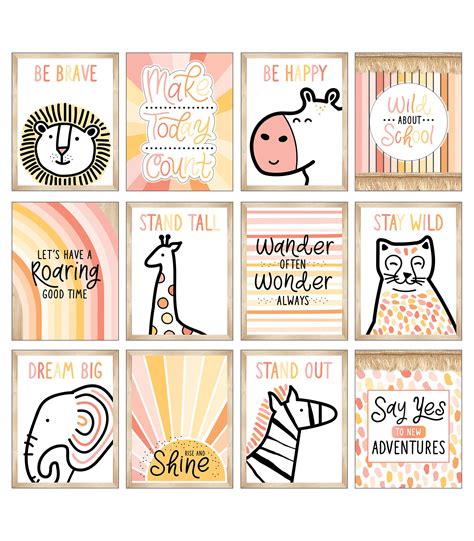 Buy Schoolgirl Style Simply Safari Motivational S Safari Themed