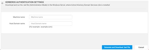 Kerberos Support In Syncfusion User Management Server For User