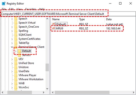 Default Rdp Windows 10