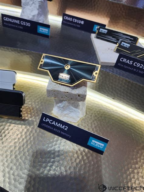 Klevv Shows Off New Ckd Ddr5 Cudimm And High End Ddr5 Memory Modules Along With Fast Gen5 Ssds