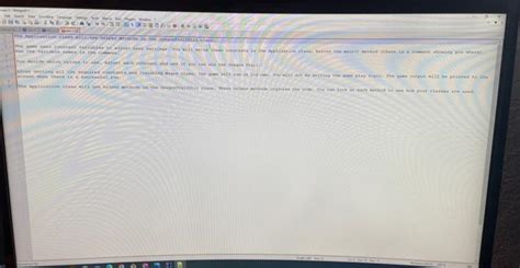 Solved The Application Class Will Use Helper Methods In The