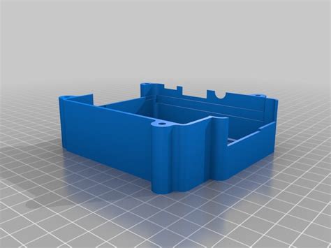 Free 3d File Raspberry Pi 3 Case For Pitft 2 8 Lcd And Lifepo4 Ups 🔌