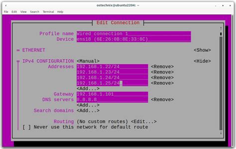 How To Assign Multiple Ip Addresses To Network Interface In Linux