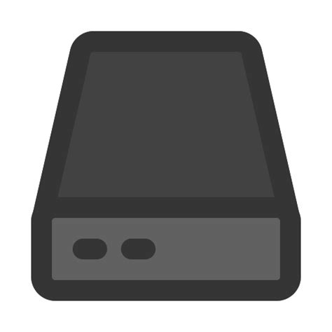 Local Disk Generic Color Lineal Color Icon