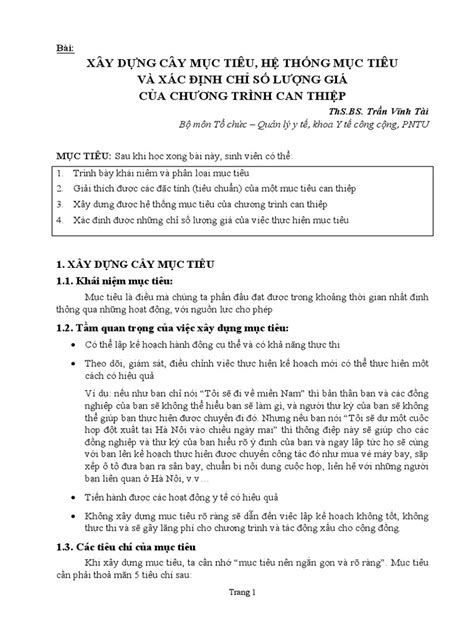 Gui Sv Cay Muc Tieu He Thong Muc Tieu Va Chi So Luong Gia Ctct Pdf