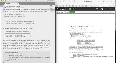 How To Use Overleaf To Write Your Papers Part Iii How To Use Markdown