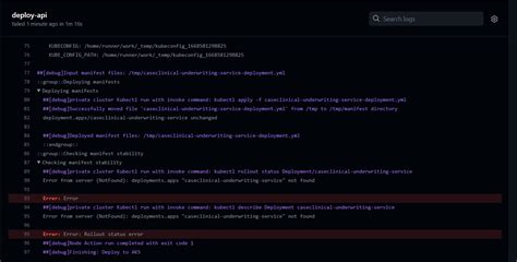 Bug Deployment Apps Not Found Even Though The Deployment Exists Issue Azure K S Deploy