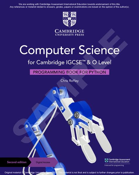 Solution Cambridge Igcse O Level Computer Science Programming Book For