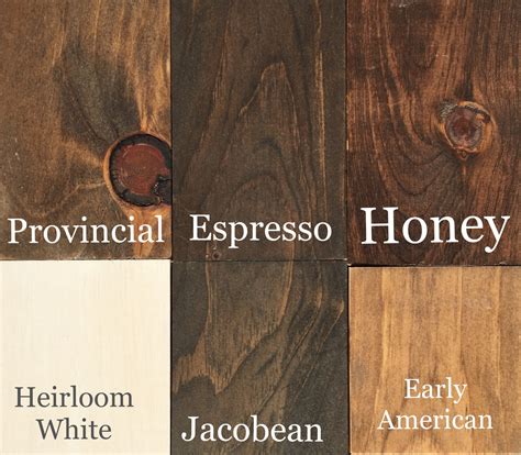 Stain Samples Example Finishes Samples Swatches Home Decor