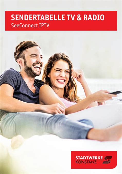 Pdf Sendertabelle Tv And Radio Seeconnectde · Sender Iptv Sender