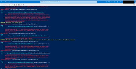 Bug Error Code After Open Powershell Via
