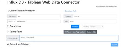 Two Ways Of Importing InfluxDB Data In Tableau A Guide USEReady Blog