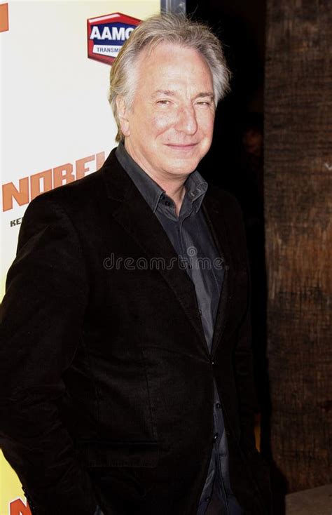 Alan Rickman Editorial Photography Image Of Cinema 2008 77333867
