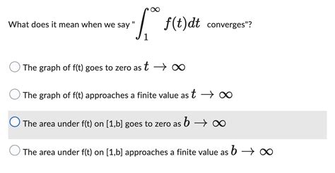 Solved What Does It Mean When We Say 1f T Dt Chegg Com